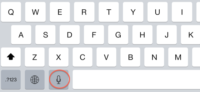 Type Superfast With Real Time Voice Dictation in iOS 8