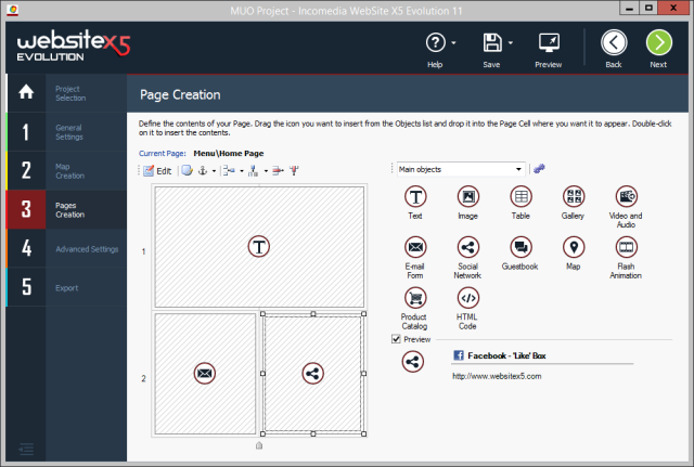 Incomedia WebSite X5 Evolution: Website Builder Founded On Ease Of Use