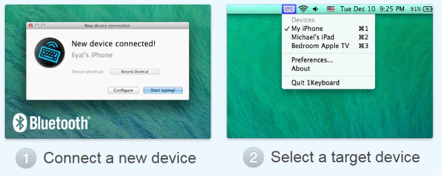 Type on Your iPhone or iPad Using Your Mac Keyboard