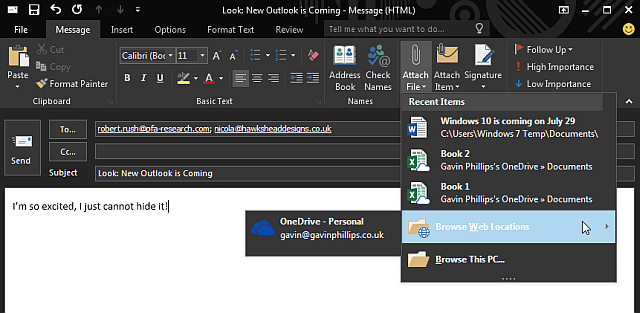 A Microsoft Office 2016 Preview: Smart & Subtle Changes
