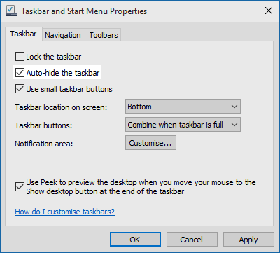 6 Advanced Taskbar Tweaks for Windows 10