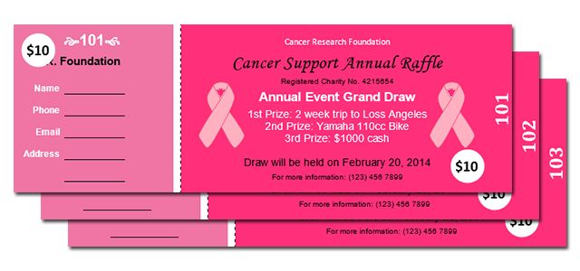 How to Get a Free Raffle Ticket Template for Microsoft Word