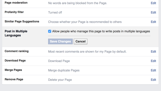 How To Post In Multiple Languages On Facebook