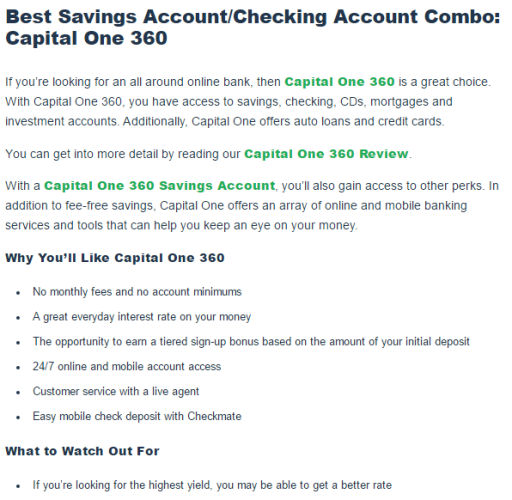10 Sites That Help You Compare Savings Accounts Online