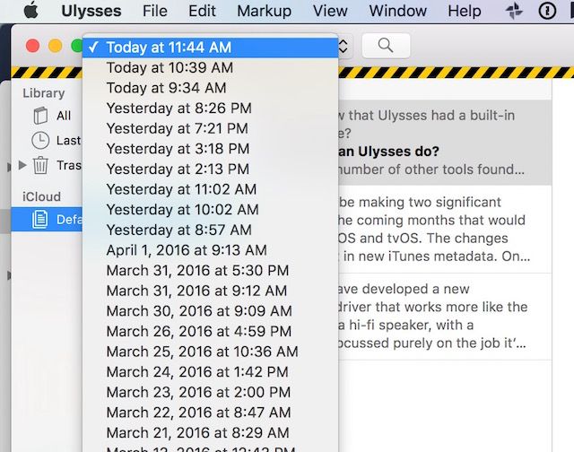Is It Time to Ditch Pages and Word for Ulysses?