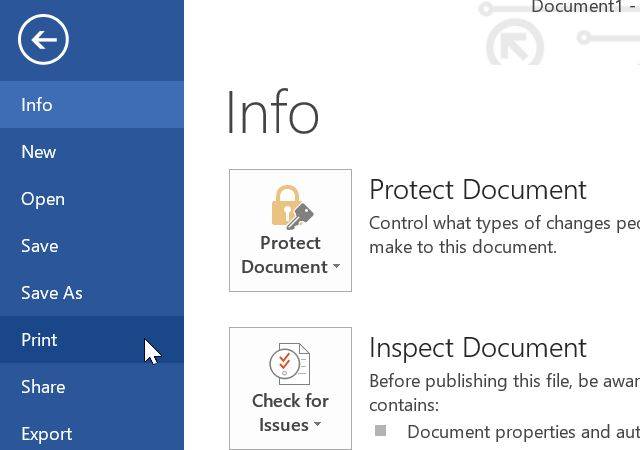 How to Print Microsoft Office Documents the Right Way