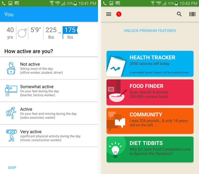 5 Best Android Apps for Tracking Calories