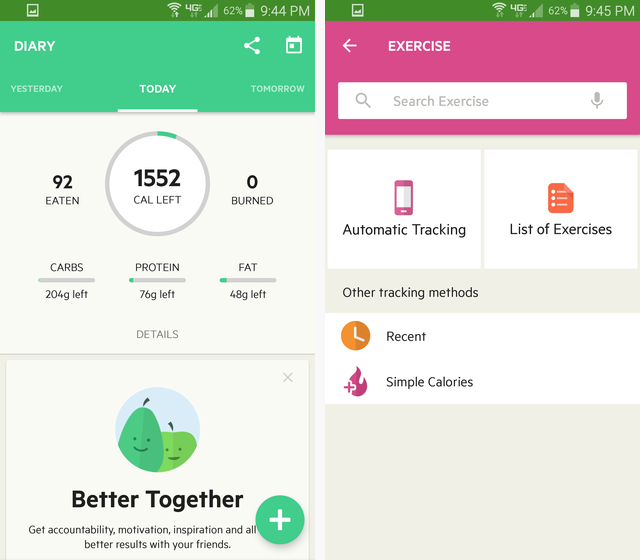 5 Best Android Apps for Tracking Calories