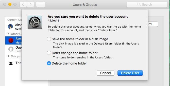 How to Set Up Multiple User Accounts on Your Mac