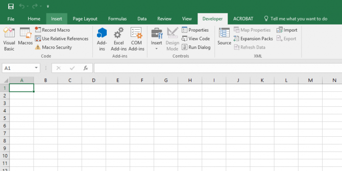 How to Unlock the Hidden Developer Tab in Excel