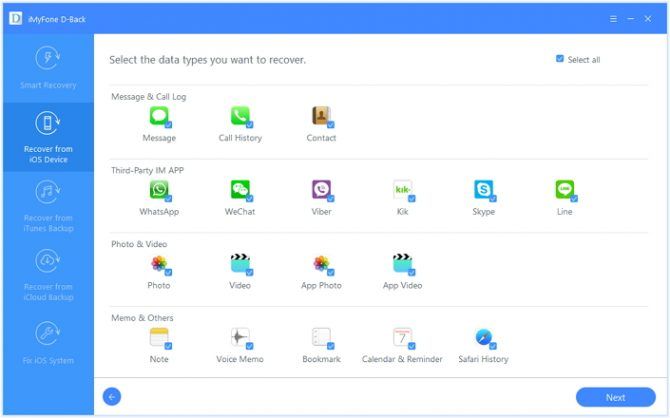iMyFone D-Back Helps You Recover iPhone Messages, Photos, WhatsApp Data ...