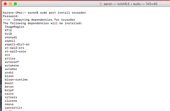 MacPorts Brings the Best Open Source Software to Your Mac