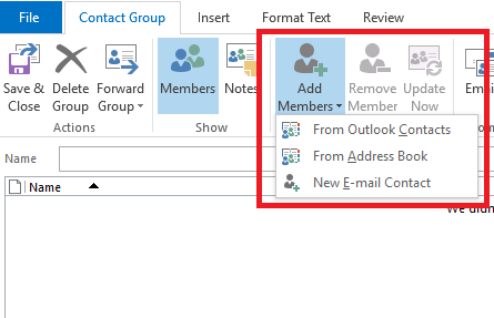 How to Send Emails to Many Recipients in Outlook With a Distribution List