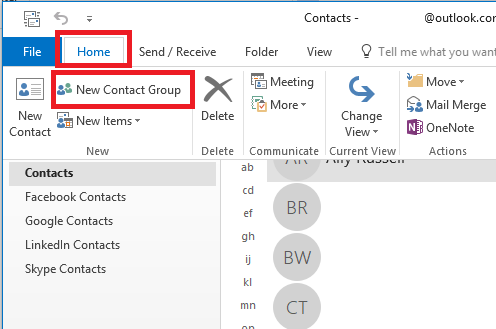 How to Send Emails to Many Recipients in Outlook With a Distribution List