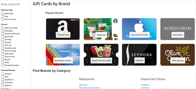 Surprise Everyone With the Perfect Gift Cards This Christmas