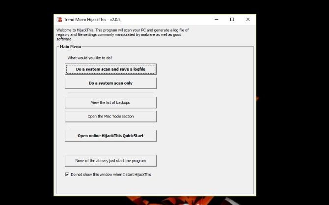 Get Geeky and Fix your PC with HijackThis