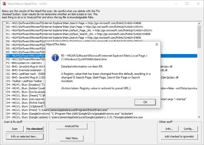 Get Geeky and Fix your PC with HijackThis
