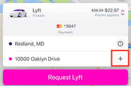 How To Re Multiple Destinations In Lyft