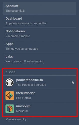 How to Change Your Tumblr Username