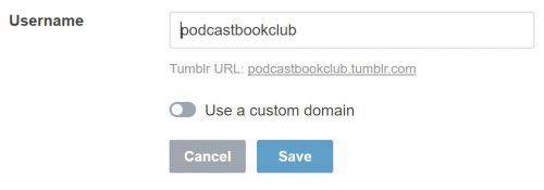 How to Change Your Tumblr Username