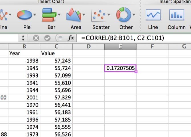 How to Find the Correlation Coefficient With Excel