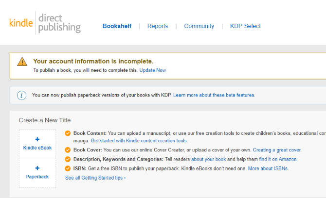 How to Publish Ebooks on Amazon With Kindle Direct Publishing