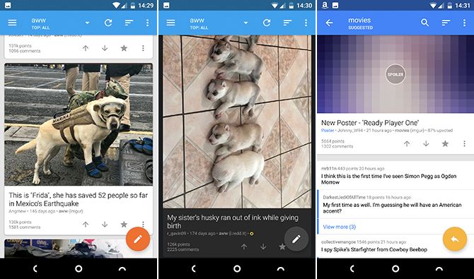 The Best Reddit Apps for Android