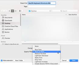 How To Convert Color PDFs To Black and White With Preview On Mac