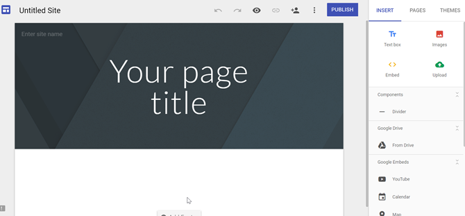 Make Your Own Free Multipurpose Web Page With Google Sites
