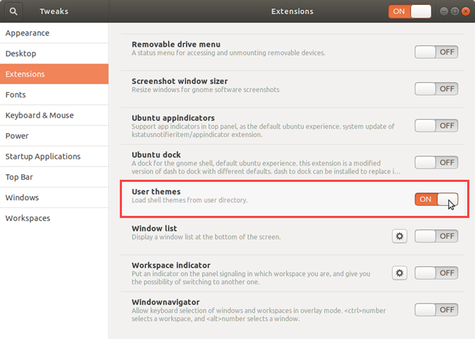 How to Install and Change Themes in Ubuntu