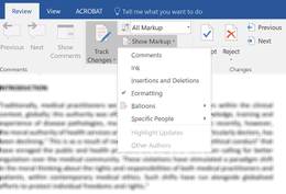 How To Filter And Apply Tracked Changes In Microsoft Word