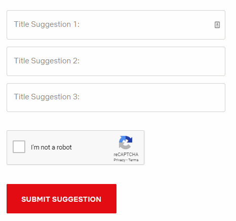 How to Suggest New Shows and Movies to Netflix