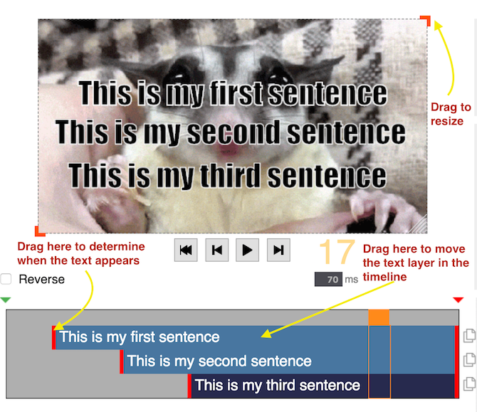 How to Add Animated Text to GIFs
