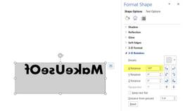 How To Reverse Or Mirror Text In Microsoft Word 