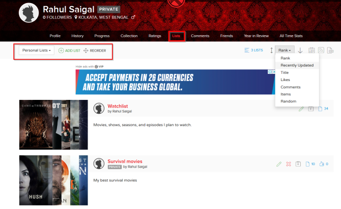 How to Track the Movies and TV Shows You Watch Using Trakt