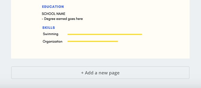 How to Create a Resume From Scratch Using Canva