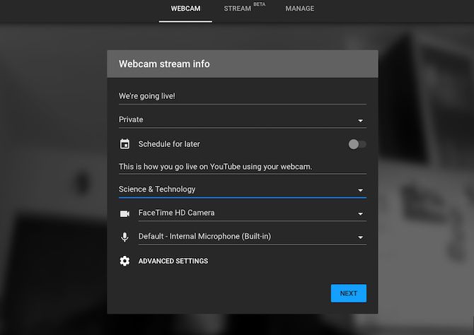 How to Live Stream on YouTube