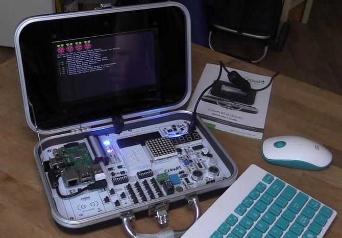 Don't Buy a Raspberry Pi Until You've Seen CrowPi All-in-One Kit ...