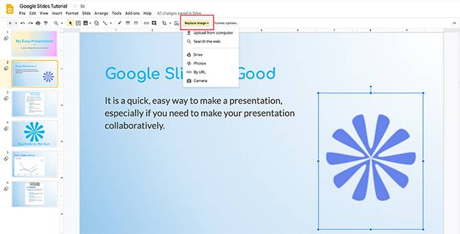 How to Recolor Images and Objects in Google Slides