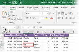 How To Use The Name Box In Excel