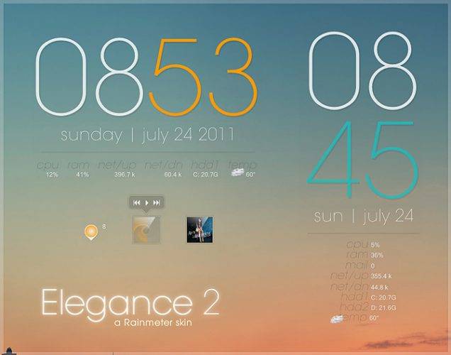 The Best Rainmeter Skins for a Minimalist Desktop