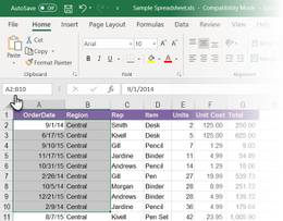 How To Use The Name Box In Excel