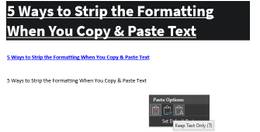 How To Strip Formatting When You Copy And Paste Text 5 Ways LaptrinhX