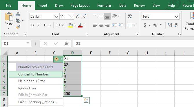 How to Extract a Number or Text From Excel