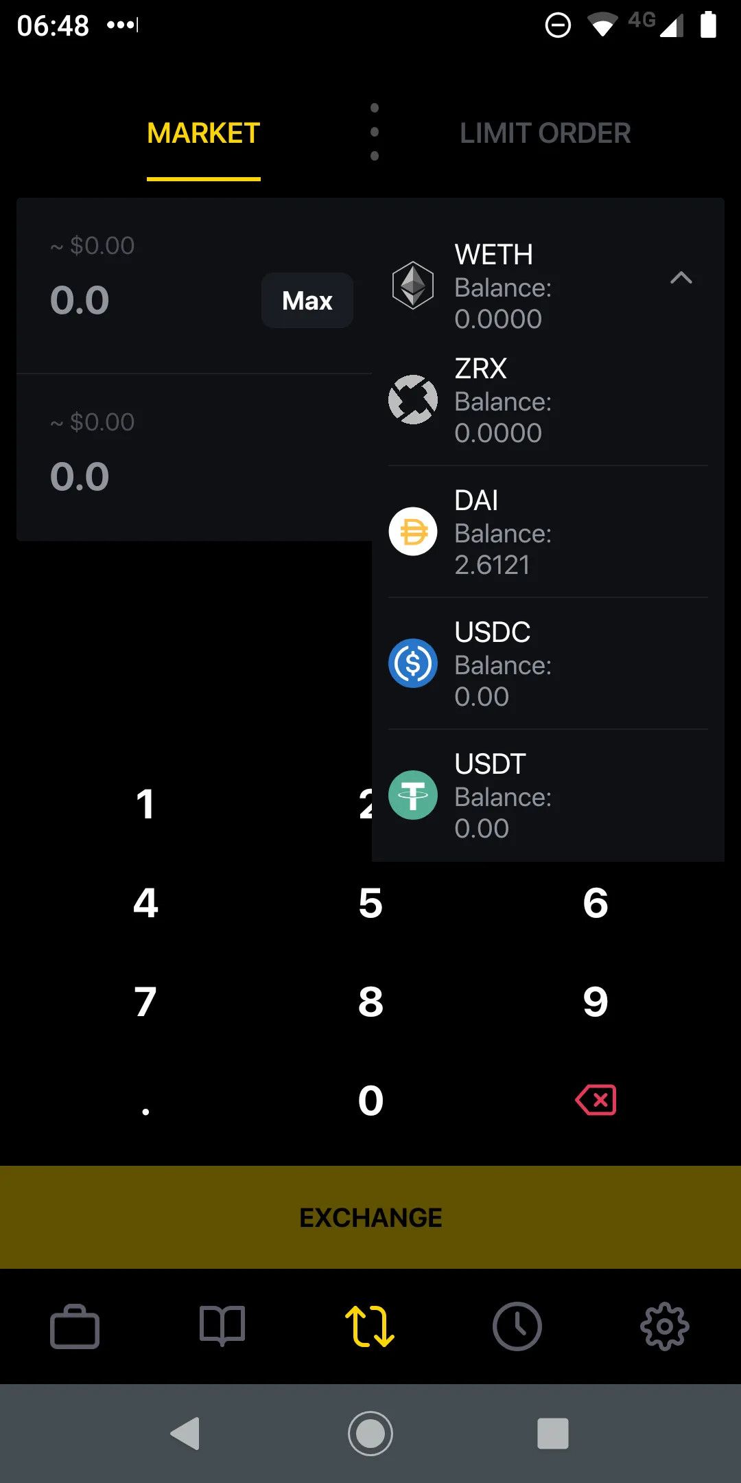 UDEX: A New Decentralized Crypto Exchange for Your Phone