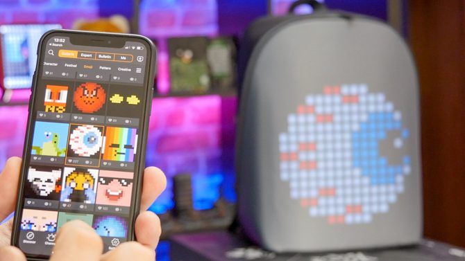 Divoom Pixoo Backpack: Light Up The World (with Pixel Art)