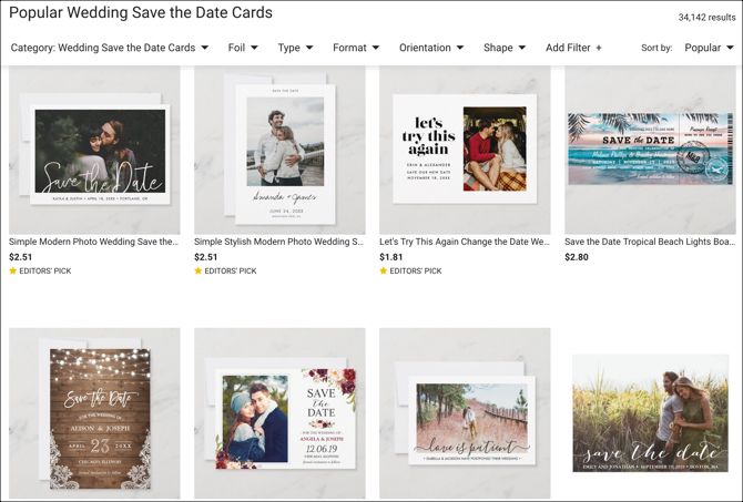 The Best Wedding Websites for Save the Date Cards and Magnets