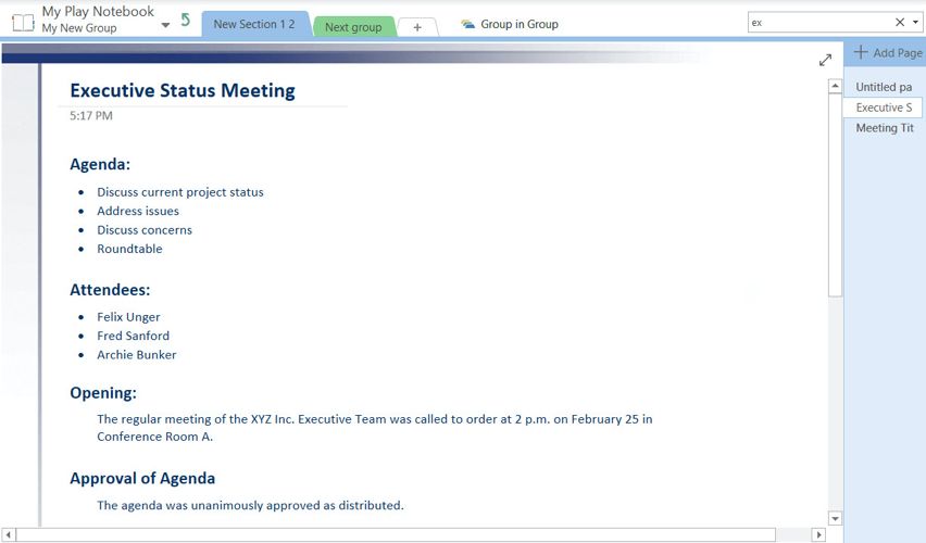 How to Use OneNote Templates for Project Management