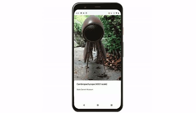 Google Adds Ancient Creatures to Its Augmented Reality Feature