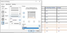 How To Format Table Border Lines In Microsoft Word